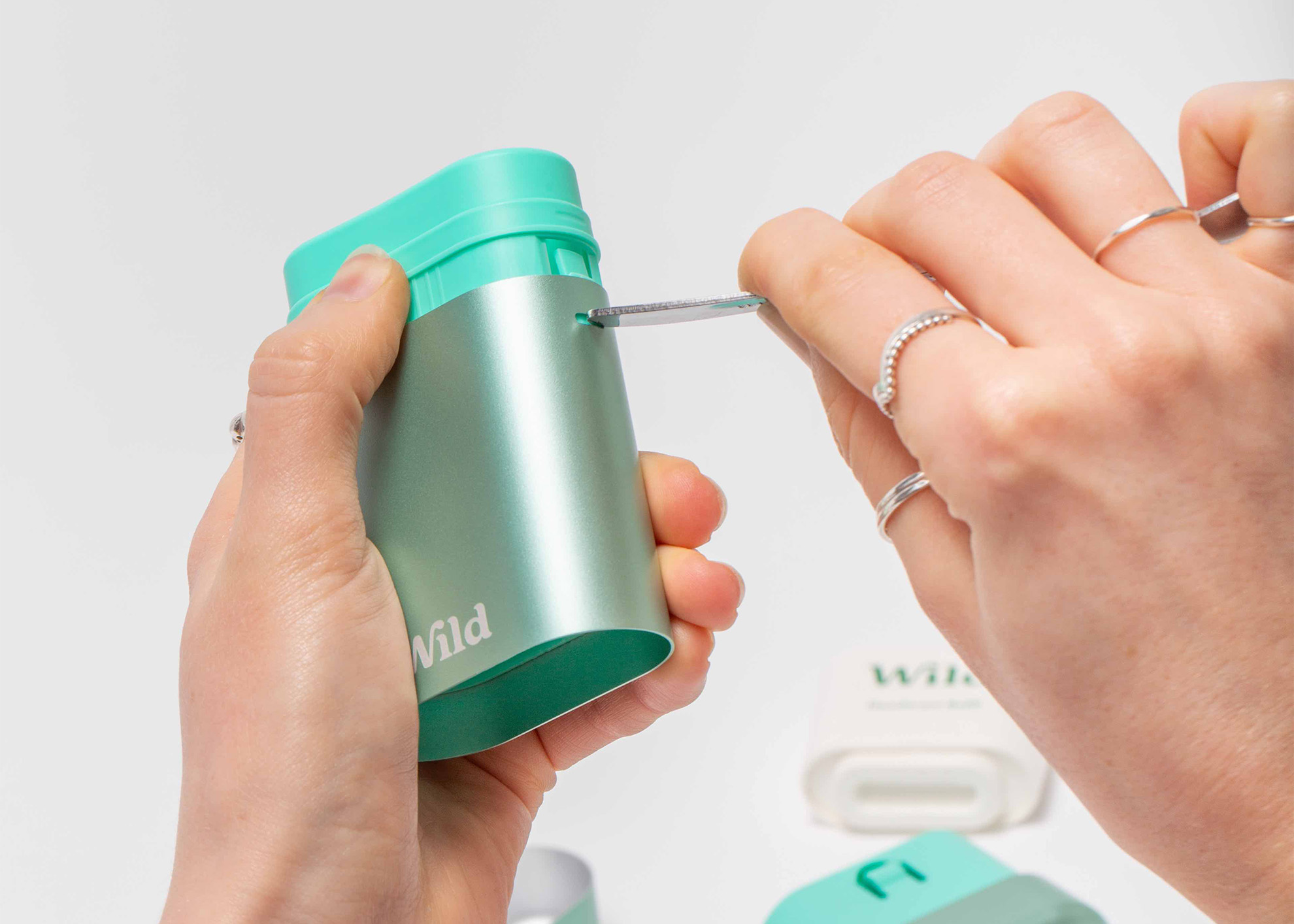 Wild Refillable Deodorant V2.0 - Morrama design & innovation